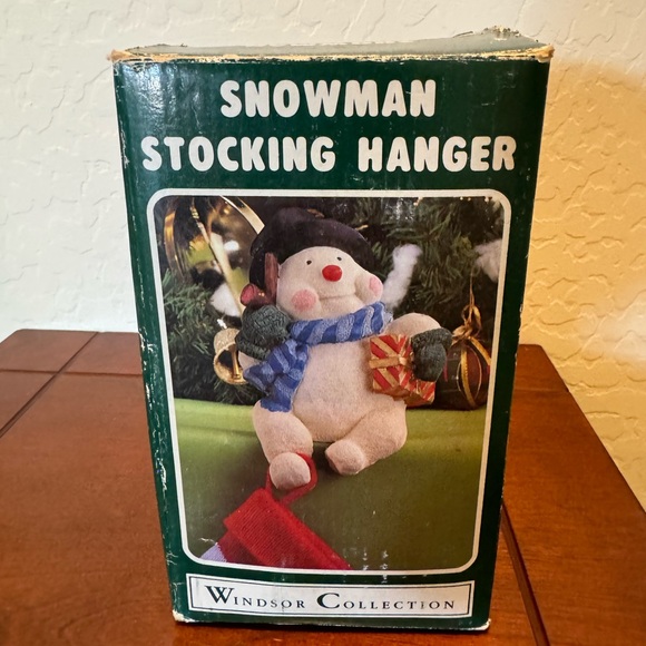 Windsor | Holiday | Vintage Windsor Collection Snowman Stocking Hanger ...
